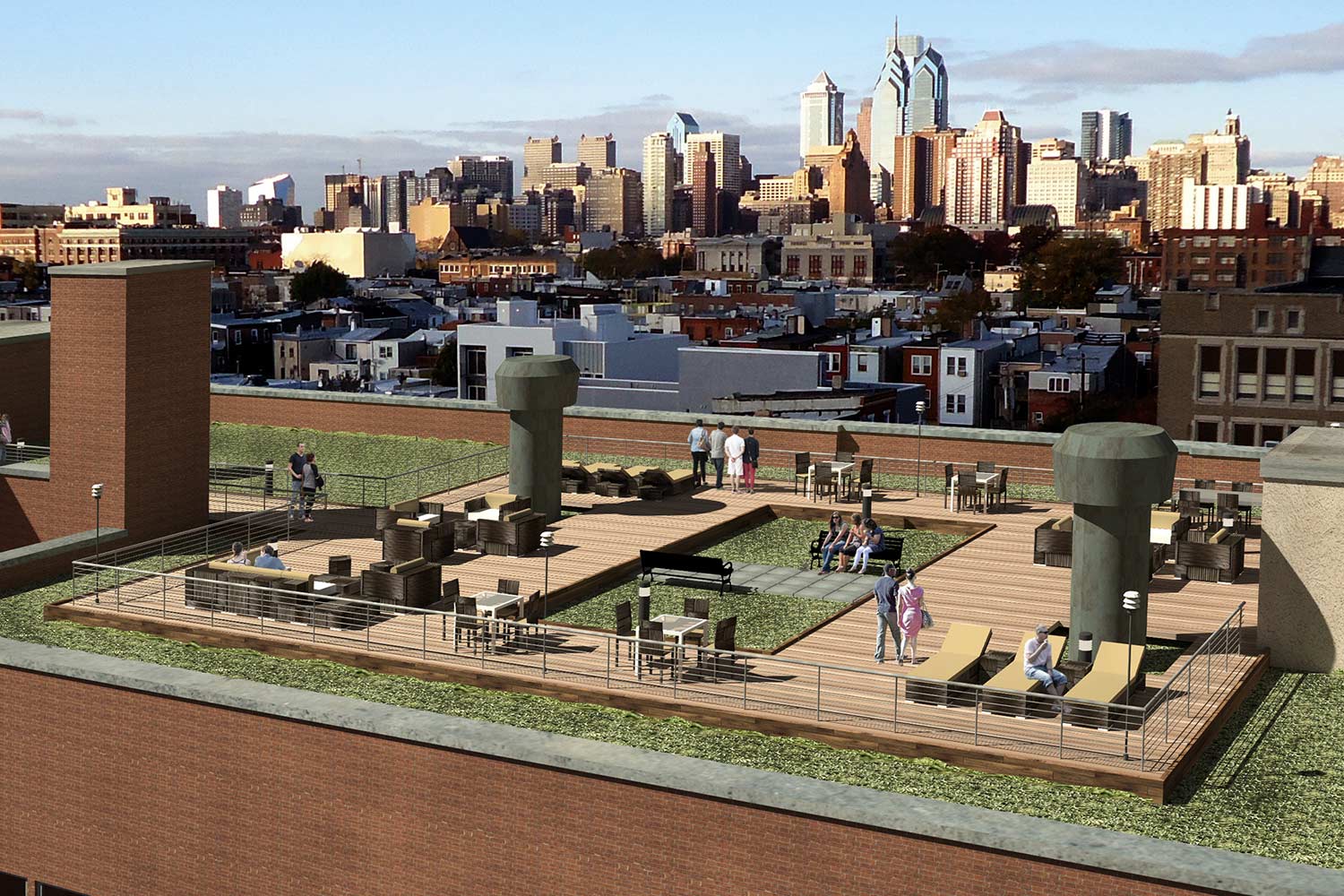 dassoXTR Project Green Roof Philadelphia